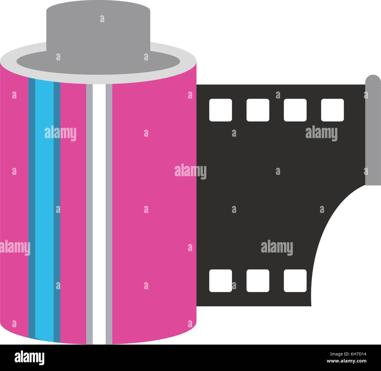 photographic roll isolated Stock Vector Image & Art - Alamy