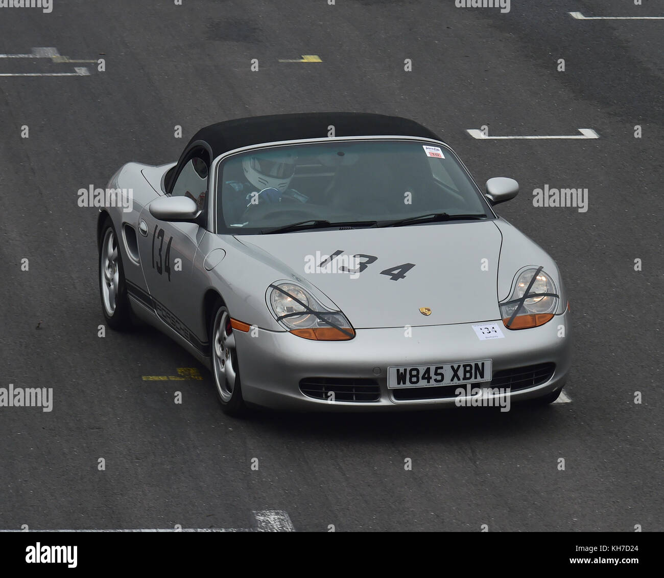 George Scholey, Porsche Boxster, VSCC, Pomeroy Trophy, Silverstone ...