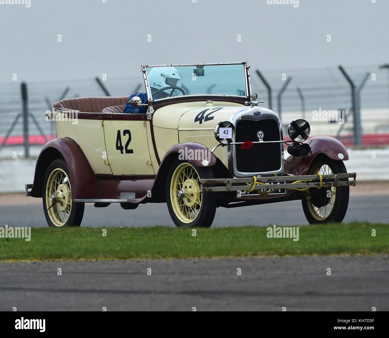 Peter Batty, Ford Phaeton 35A Tourer, VSCC, Pomeroy Trophy, Silverstone ...