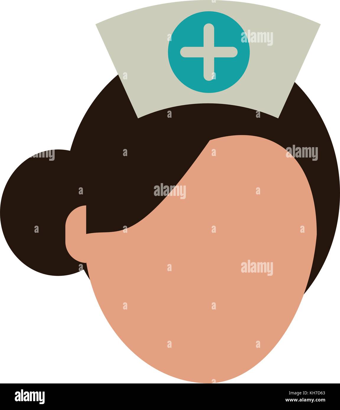 Nurse faceless avatar Stock Vector Image & Art - Alamy