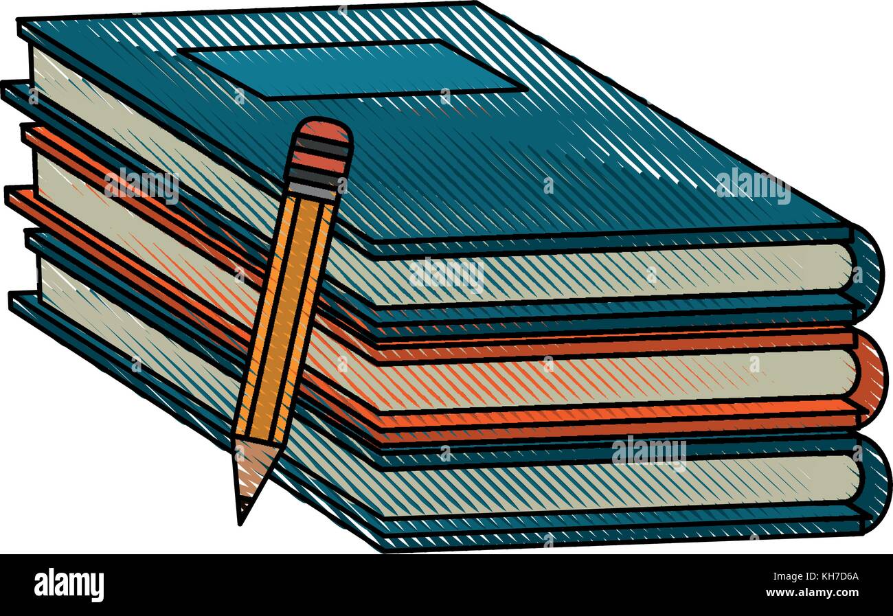 Books piled up Stock Vector Image & Art - Alamy