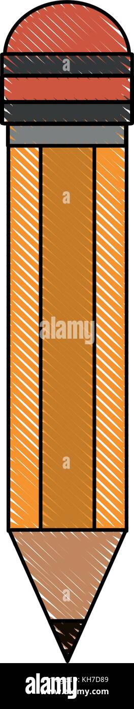 Wooden pencil symbol Stock Vector Image & Art - Alamy