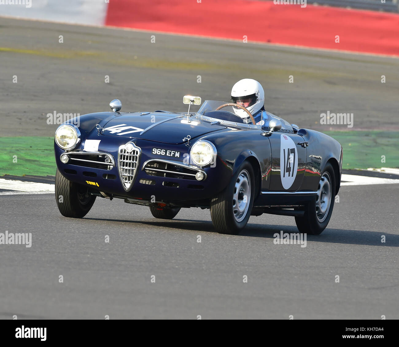 Christopher Mann, Alfa Romeo Guiletta Spyder, VSCC, Pomeroy Trophy ...