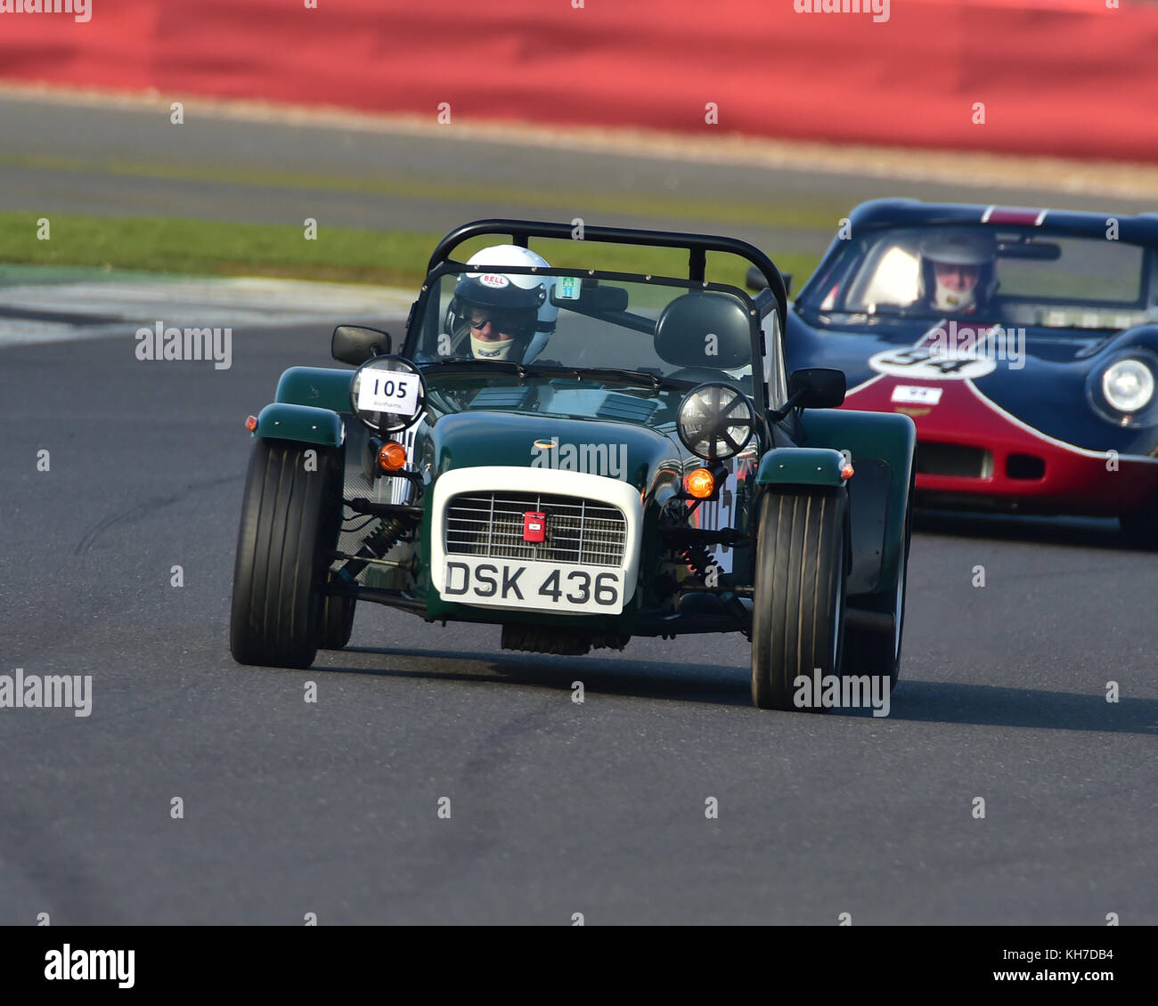 Roger Tushingham, Caterham Seven, VSCC, Pomeroy Trophy, Silverstone ...