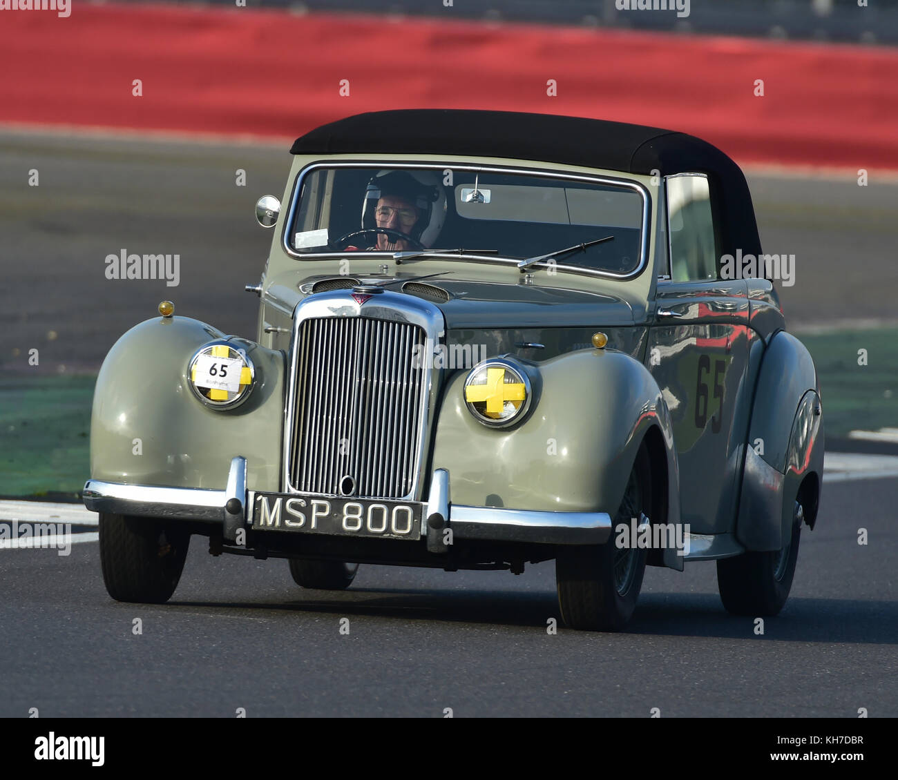 Ivan Dutton, Alvis Grey Lady, VSCC, Pomeroy Trophy, Silverstone, 18th ...