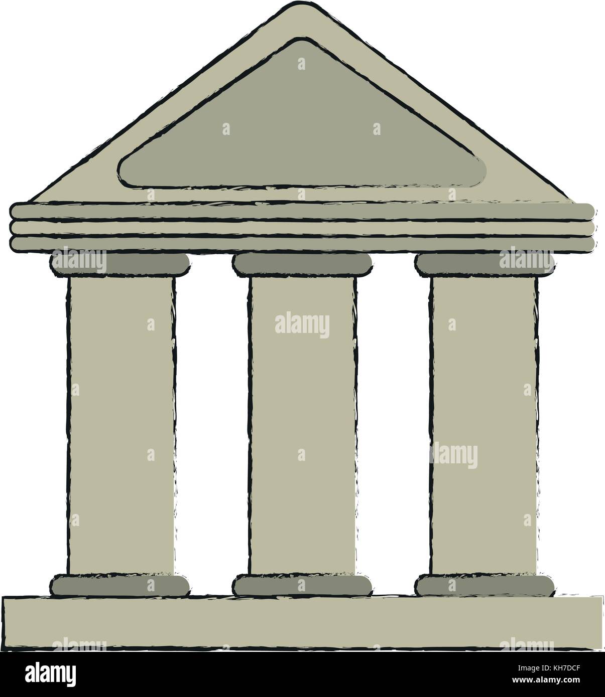 Greek building symbol Stock Vector Image & Art - Alamy