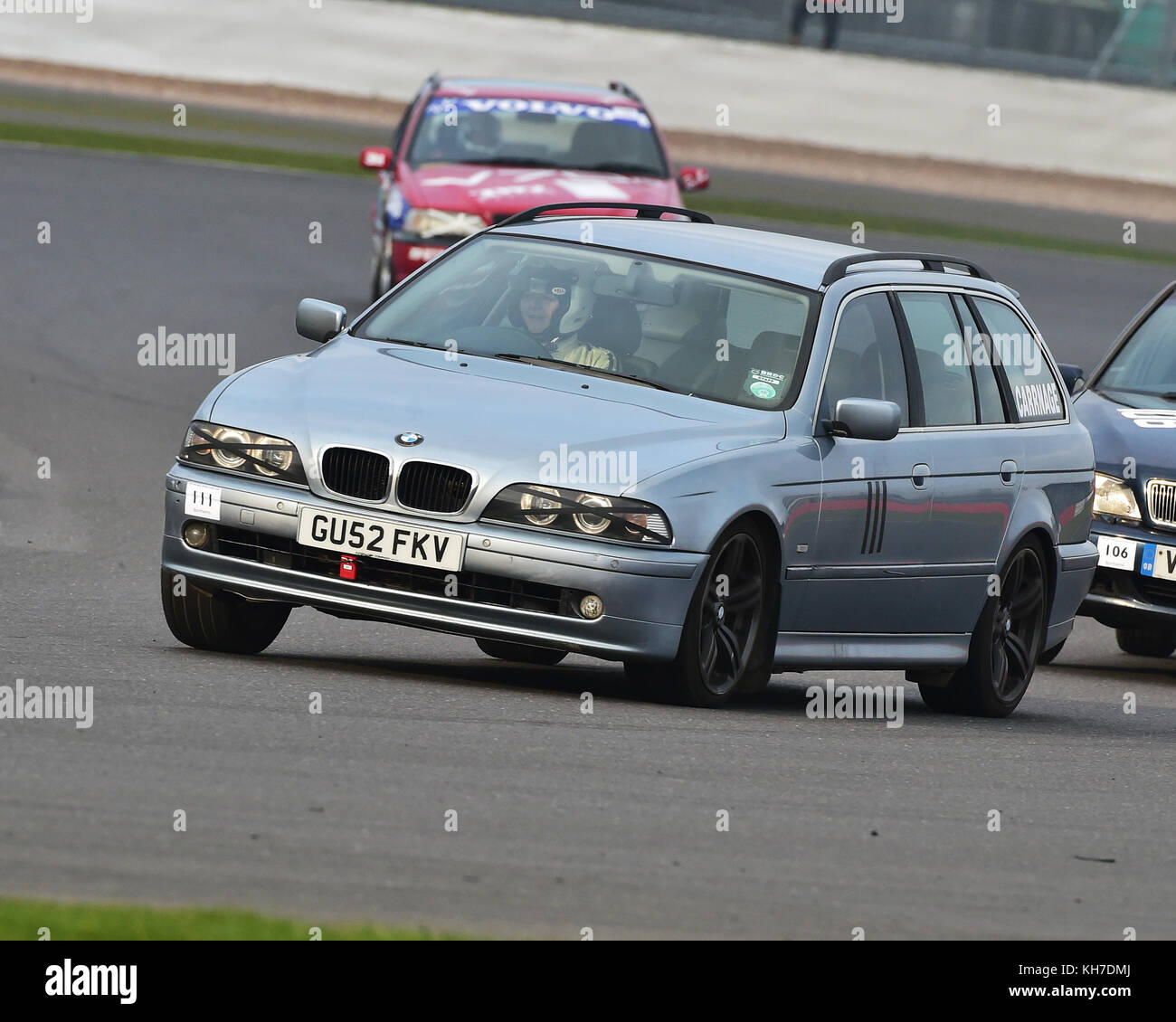 Miss Gillian Carr, BMW 5 Series, VSCC, Pomeroy Trophy, Silverstone ...