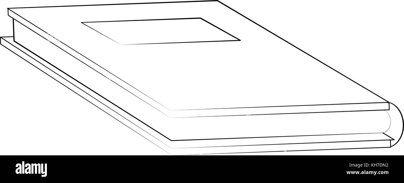 Book closed isolated Stock Vector Image & Art - Alamy