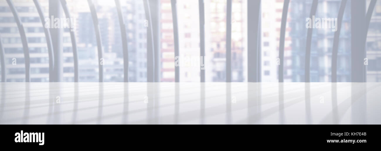 View of several building from inside Stock Photo - Alamy