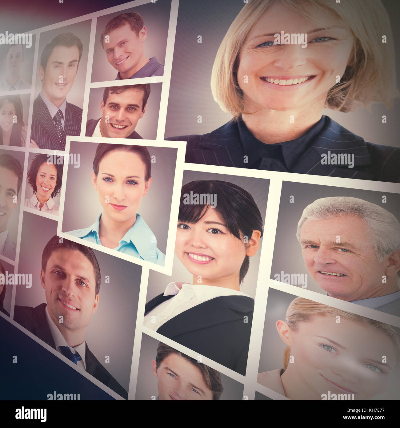 Japanese people collage hi-res stock photography and images - Alamy