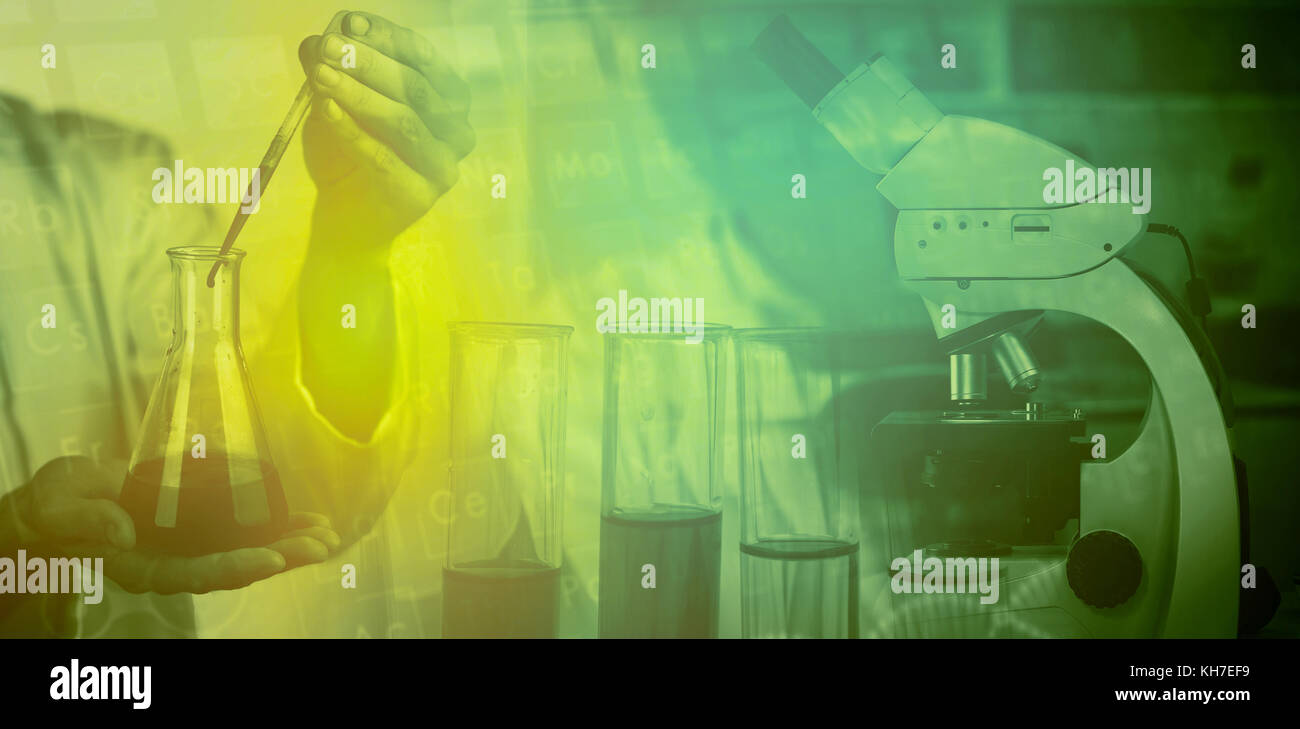 Several Laboratory device Stock Photo - Alamy