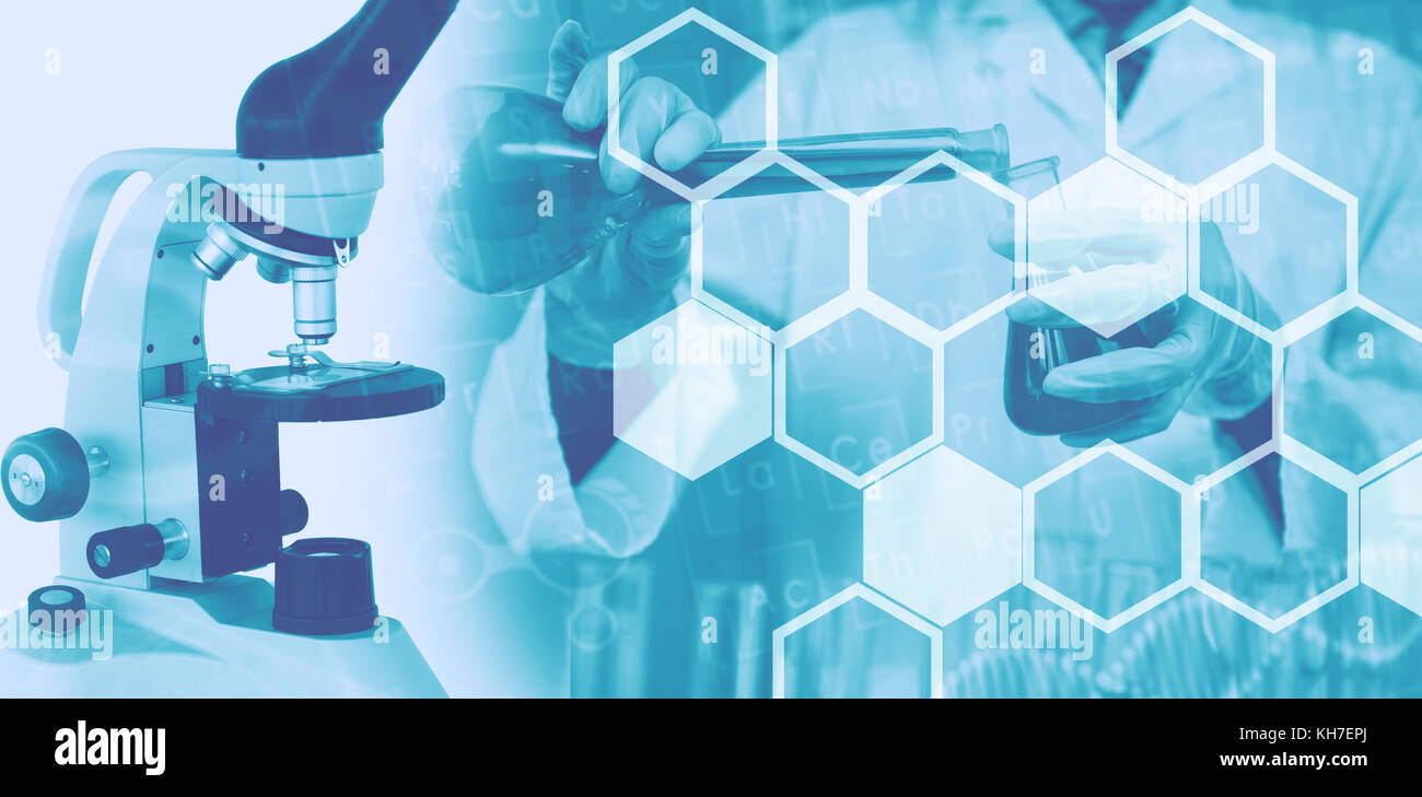 Scientist making extraction in laboratory Stock Photo - Alamy