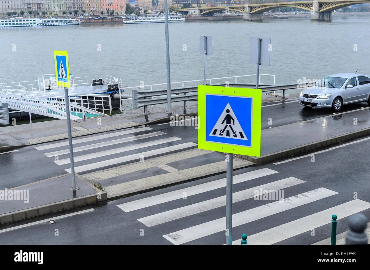 Zebra crossing traffic on road hi-res stock photography and images - Alamy