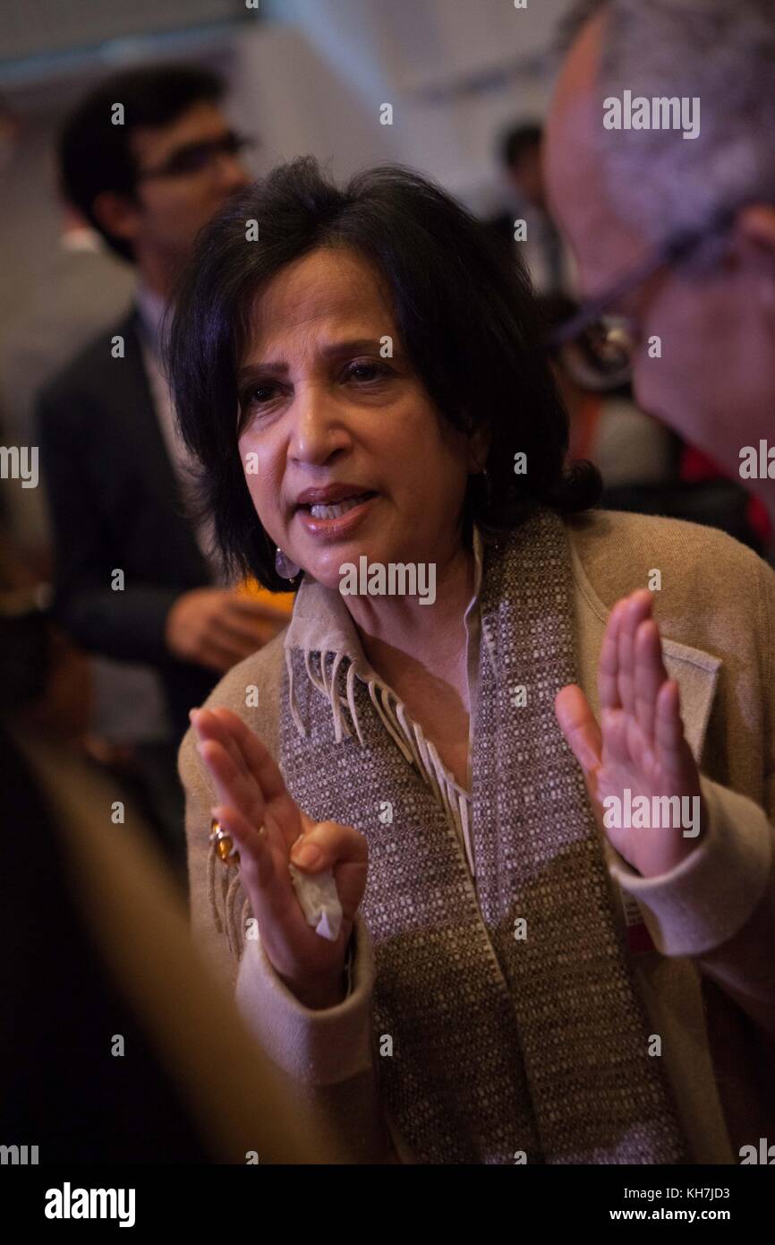 Paris, France. 14th Nov, 2017. UNESCO, the Culture Minister of Bahrain ...