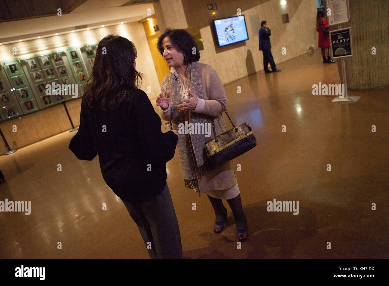 Paris, France. 14th Nov, 2017. UNESCO, the Culture Minister of Bahrain ...