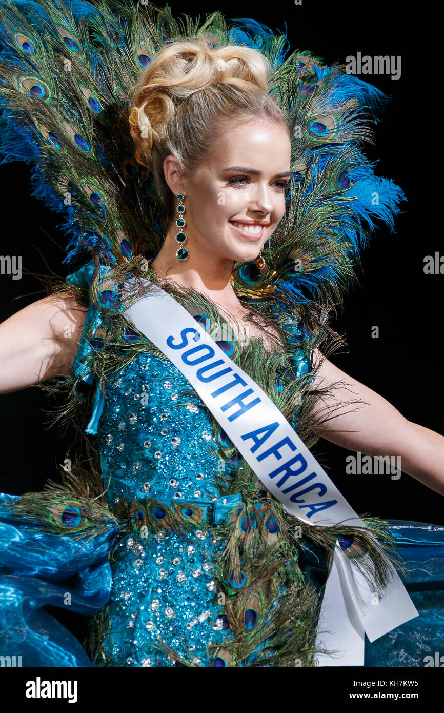 Tokyo, Japan. 14th November, 2017. Miss South Africa Tayla Skye ...