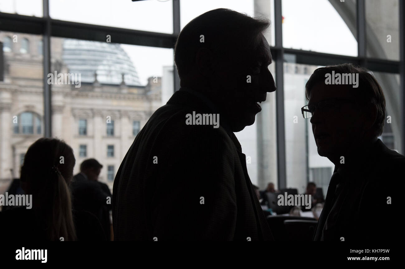 Berlin, Germany. 15th Nov, 2017. AfD deputies to the Bundestag (Federal ...