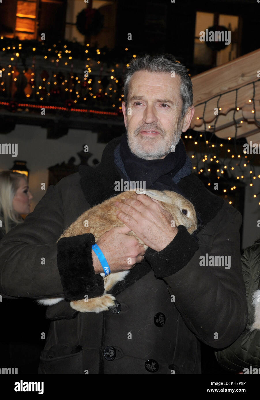 Salzburg, Austria. 14th Nov, 2017. British actor Rupert Everett holding ...