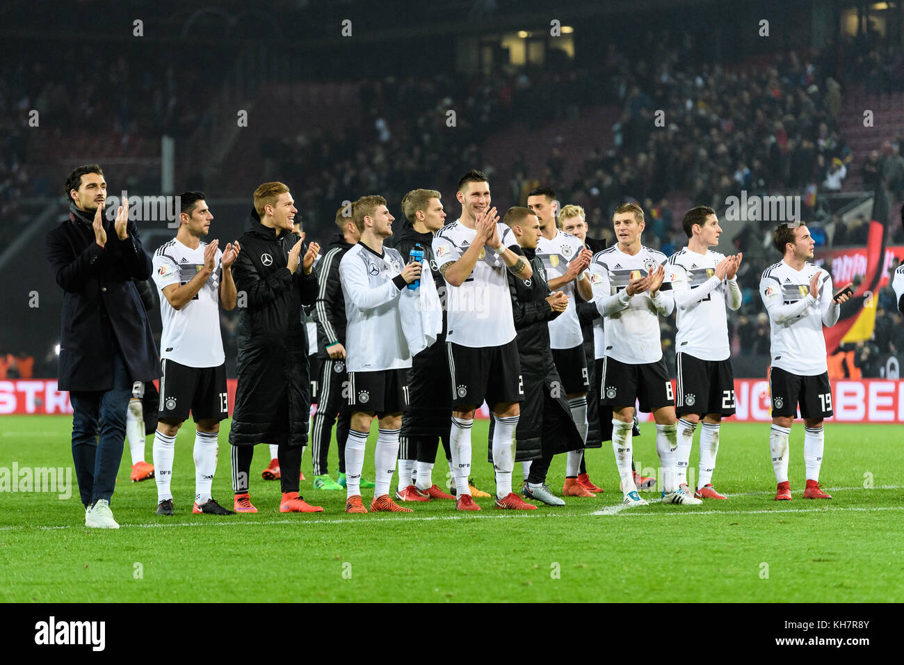 Koeln, Deutschland. 14th Nov, 2017. jubilation, Freude, final ...
