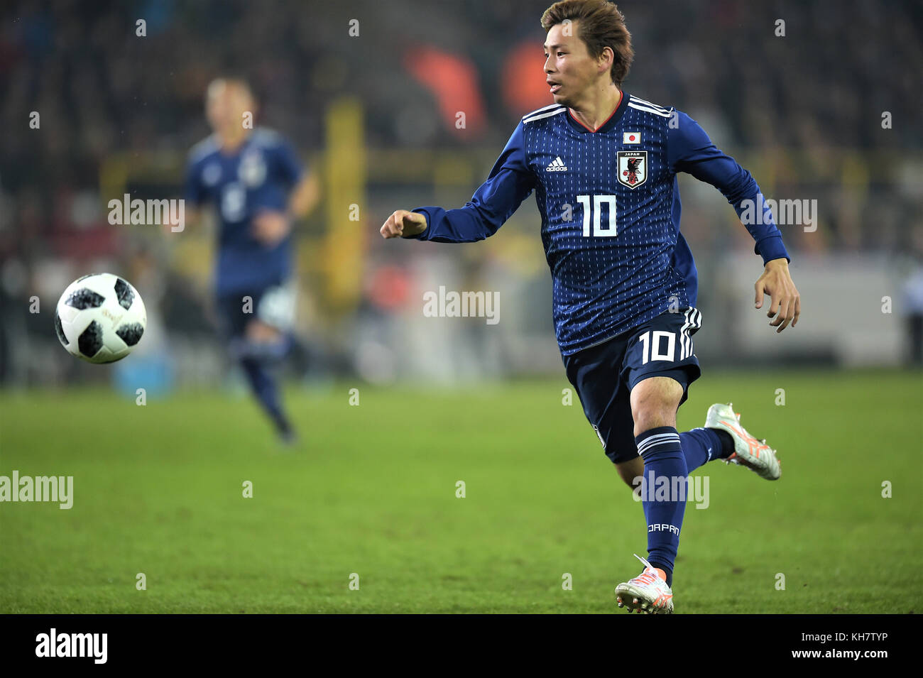 Bruges, Belgium. 14th Nov, 2017. ä£ãMém/Takashi Inui (JPN) Football ...