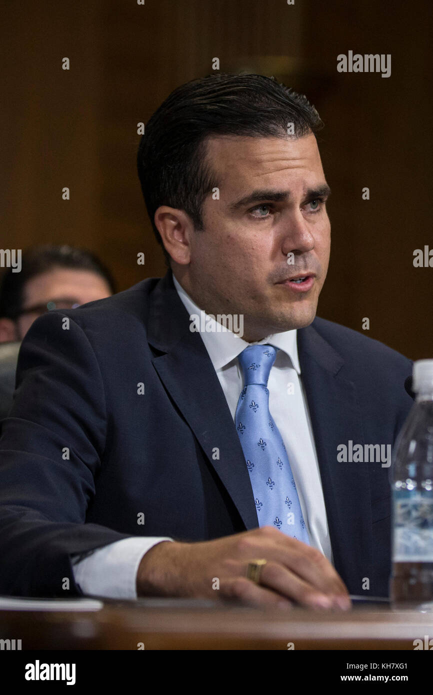 Puerto rico governor ricardo rossello hi-res stock photography and ...