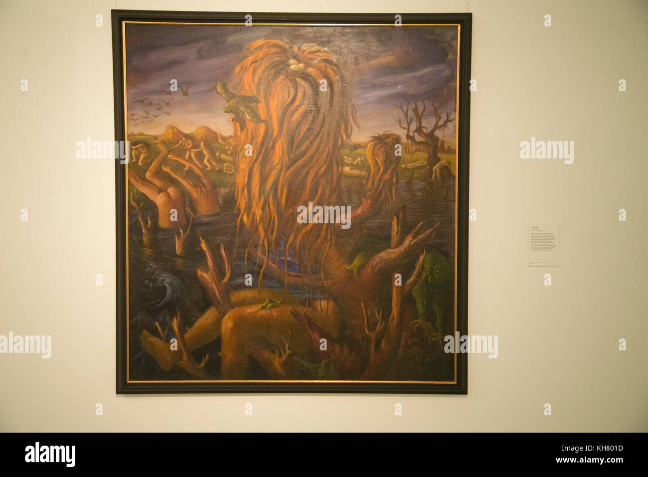 Liverpool, UK. 16th Nov, 2017. 'Nu' by artist Samir Rafi on display in ...