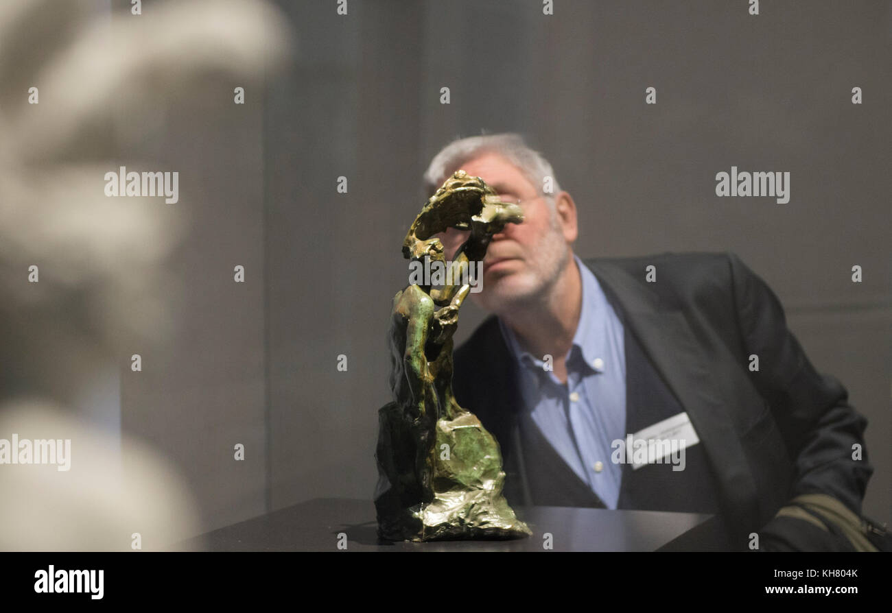 Bronze Statue Of Rilke High Resolution Stock Photography and Images - Alamy