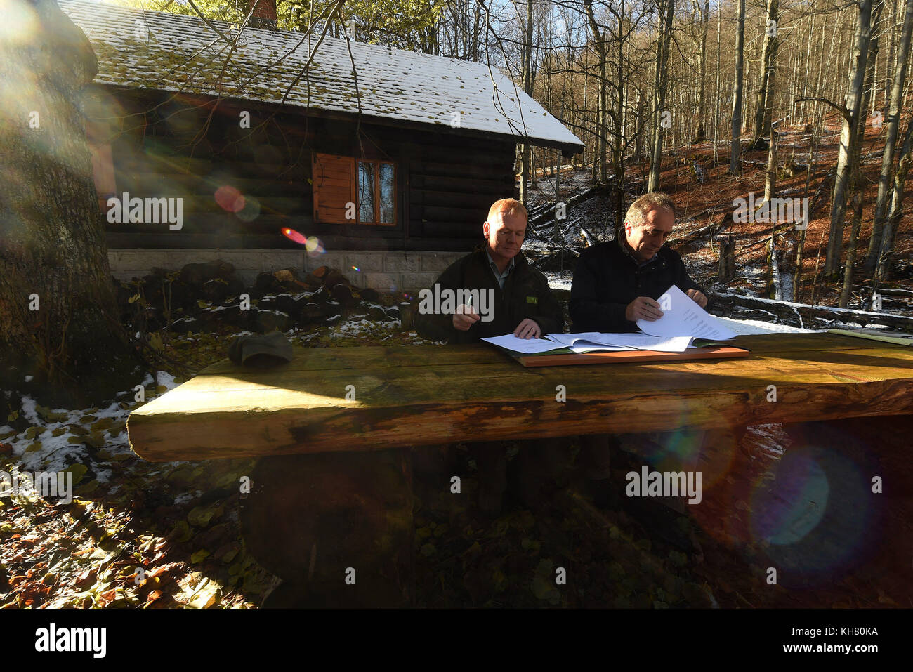 Mionsi, a valuable beech-fir forest in the Beskydy mountain range, has ...