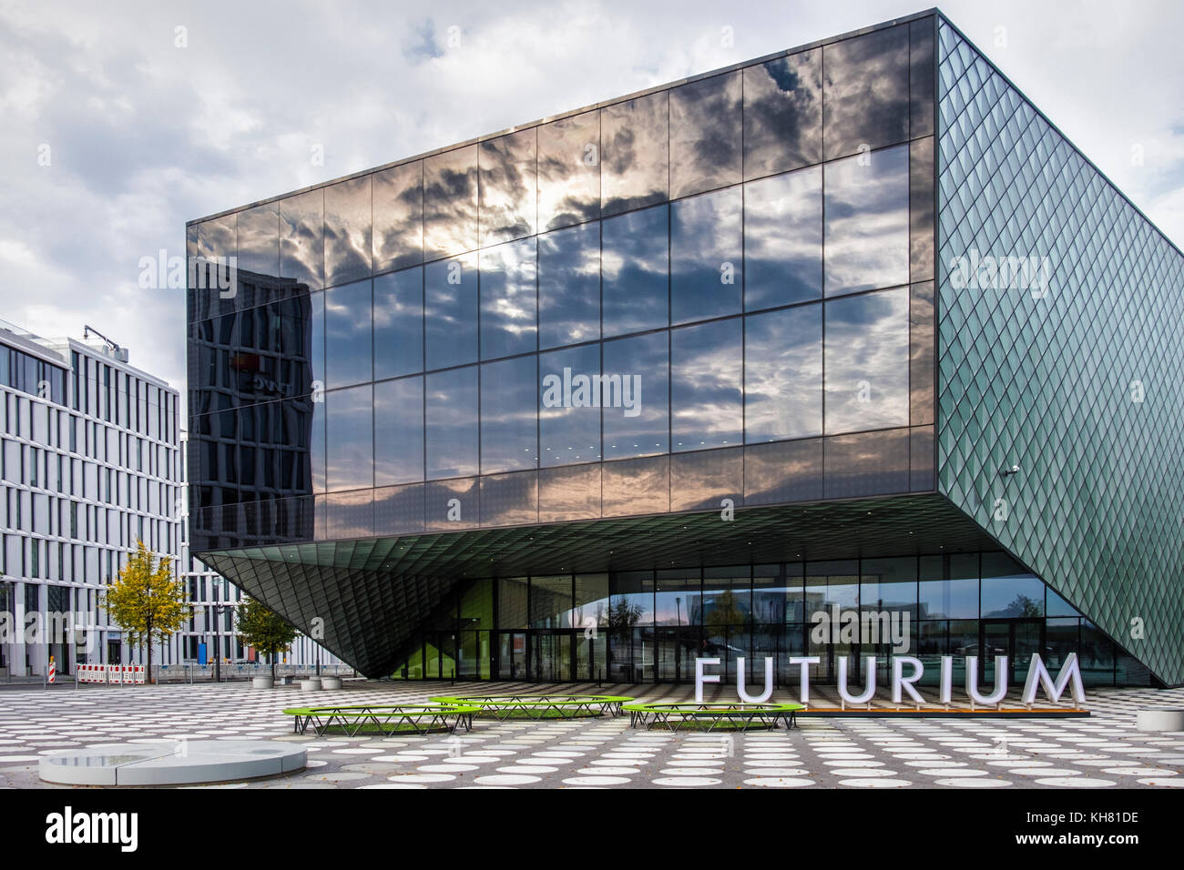Berlin,The Futurium – centre for the future.Modern glass building by ...
