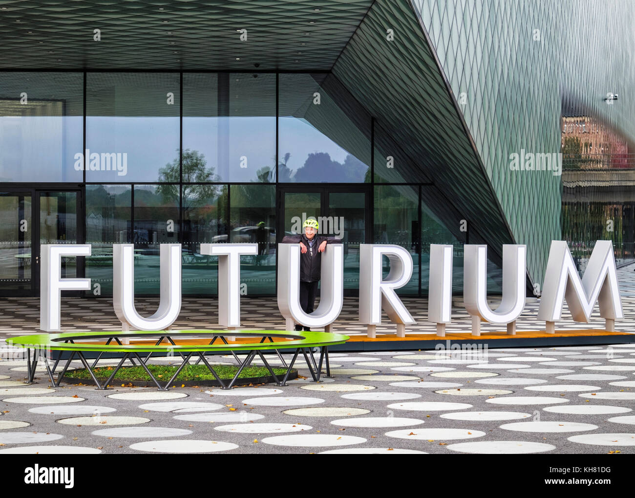 Berlin,The Futurium – centre for the future.Modern glass building by ...