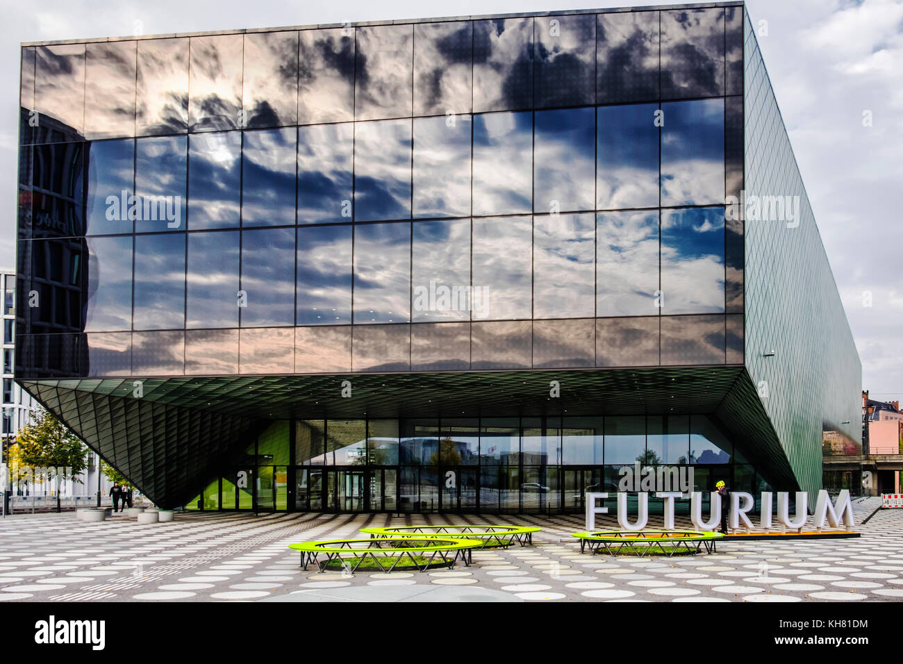 Berlin,The Futurium – centre for the future.Modern glass building by ...