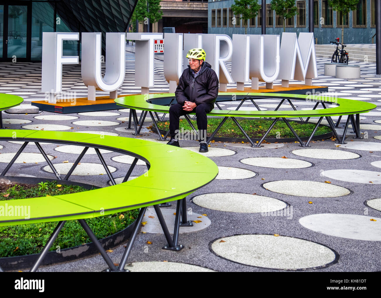 Berlin,The Futurium – centre for the future.Modern glass building by ...