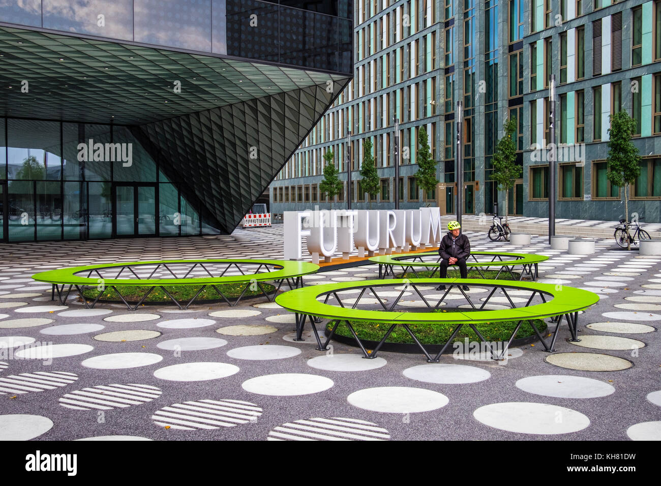 Berlin,The Futurium – centre for the future.Modern glass building by ...