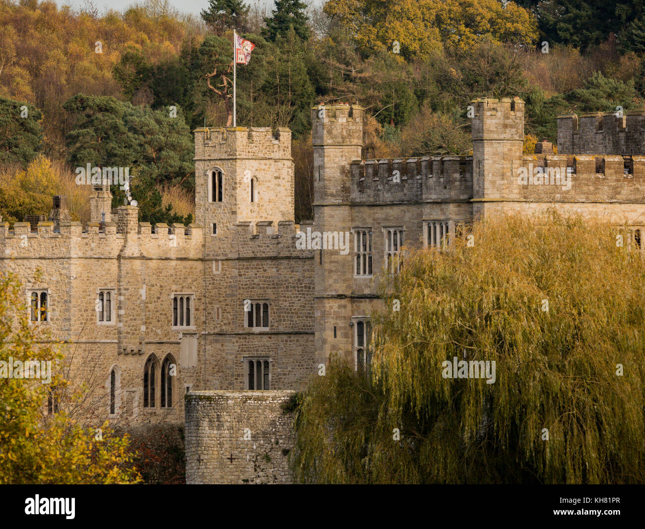 Leeds castle, Maidstone, Kent, UK Stock Photo - Alamy