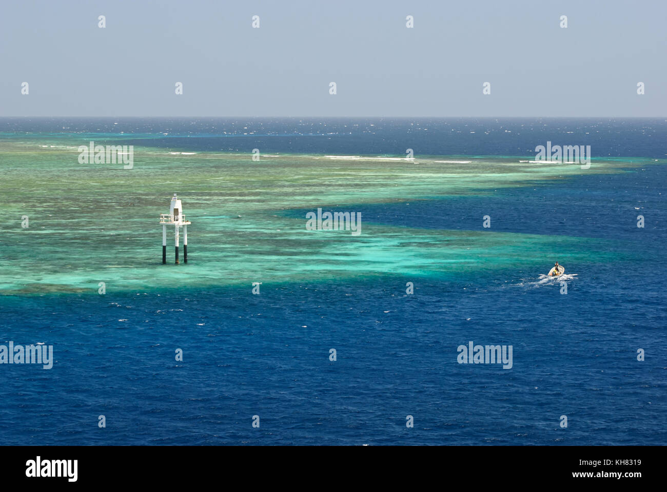 Basilisk Beacon at Entrance to Port Moresby Harbour, Papua New Guinea ...