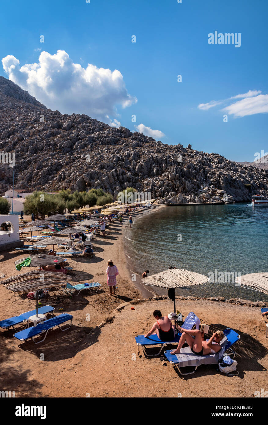 St nicholas beach symi greek hi-res stock photography and images - Alamy