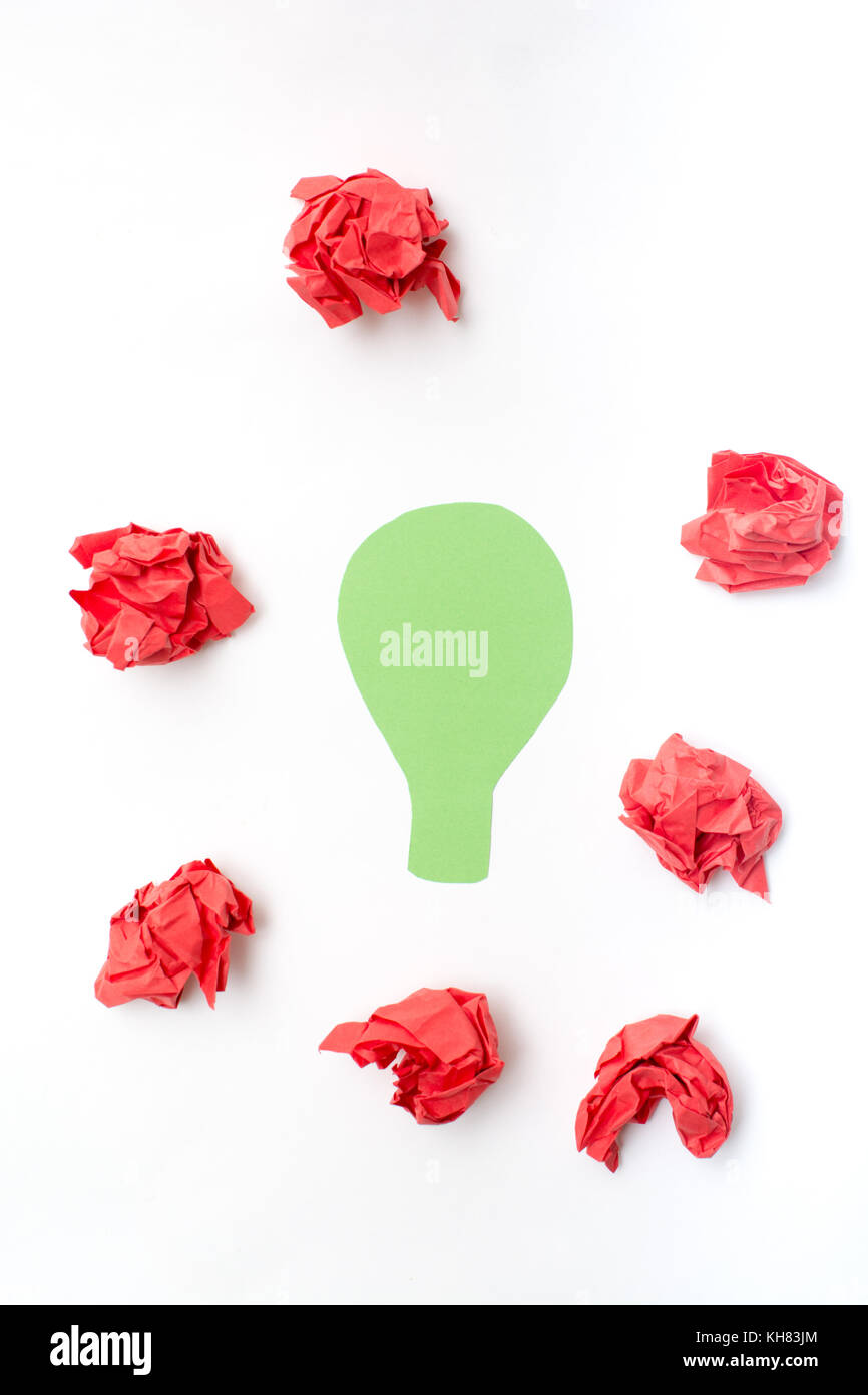 Solutions concept for clear thought process Stock Photo - Alamy
