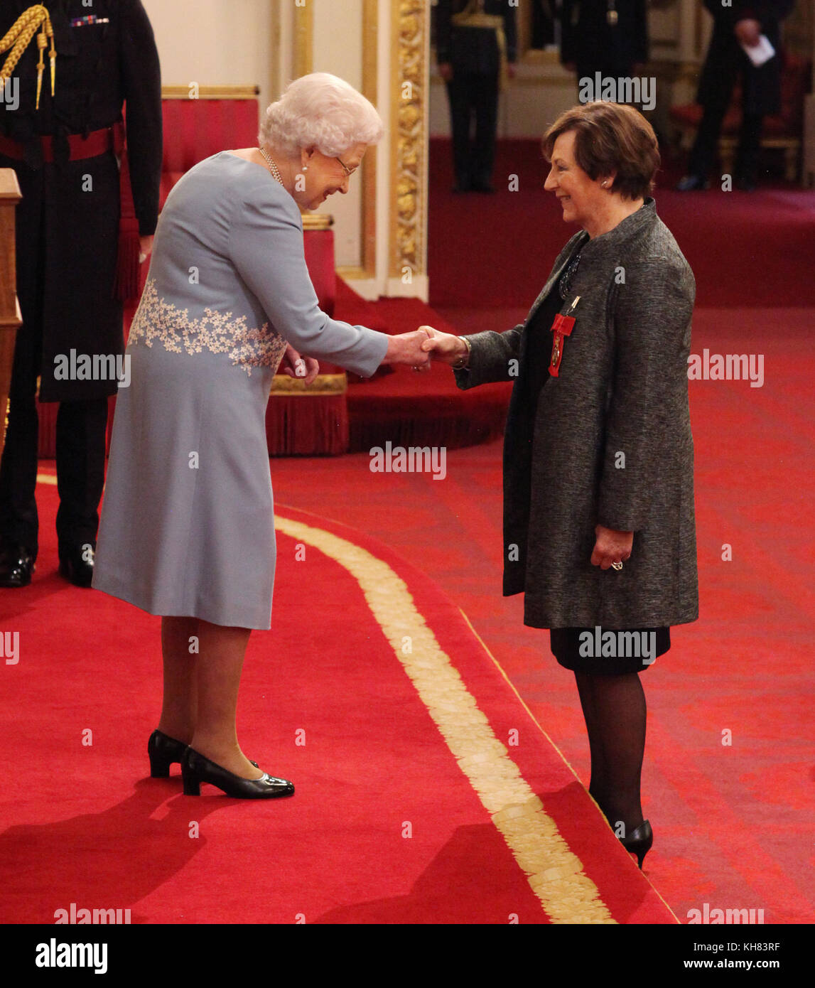 Mrs Delia Smith from Stowmarket is made a Companion of Honour by Queen ...