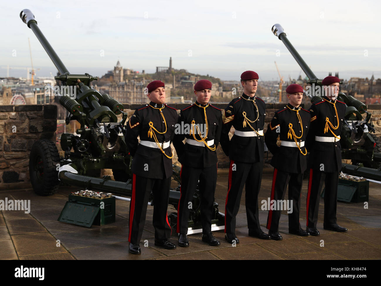 Members of the 7th Parachute Regiment Royal Horse Artillery, the ...