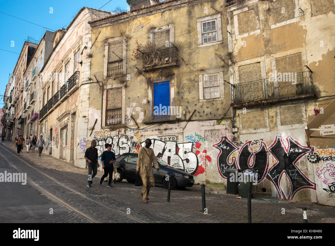 Graffiti street art on run hi-res stock photography and images - Alamy
