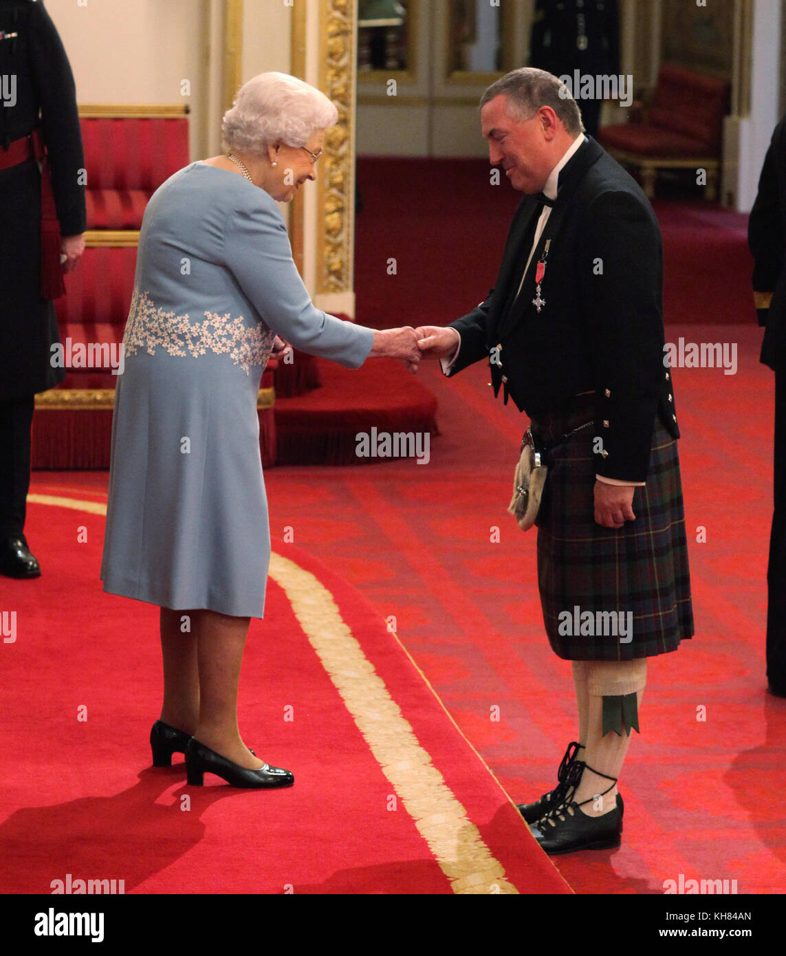 Professor Leo Martin from Giffnock is made an MBE (Member of the Order ...