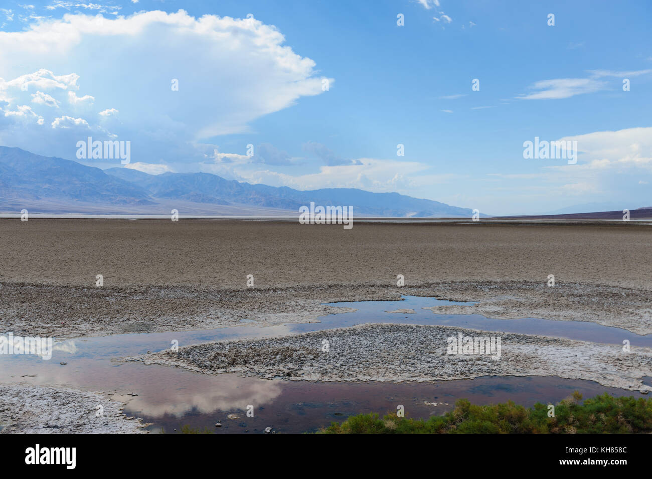 Salt plains near Badwater Stock Photo - Alamy