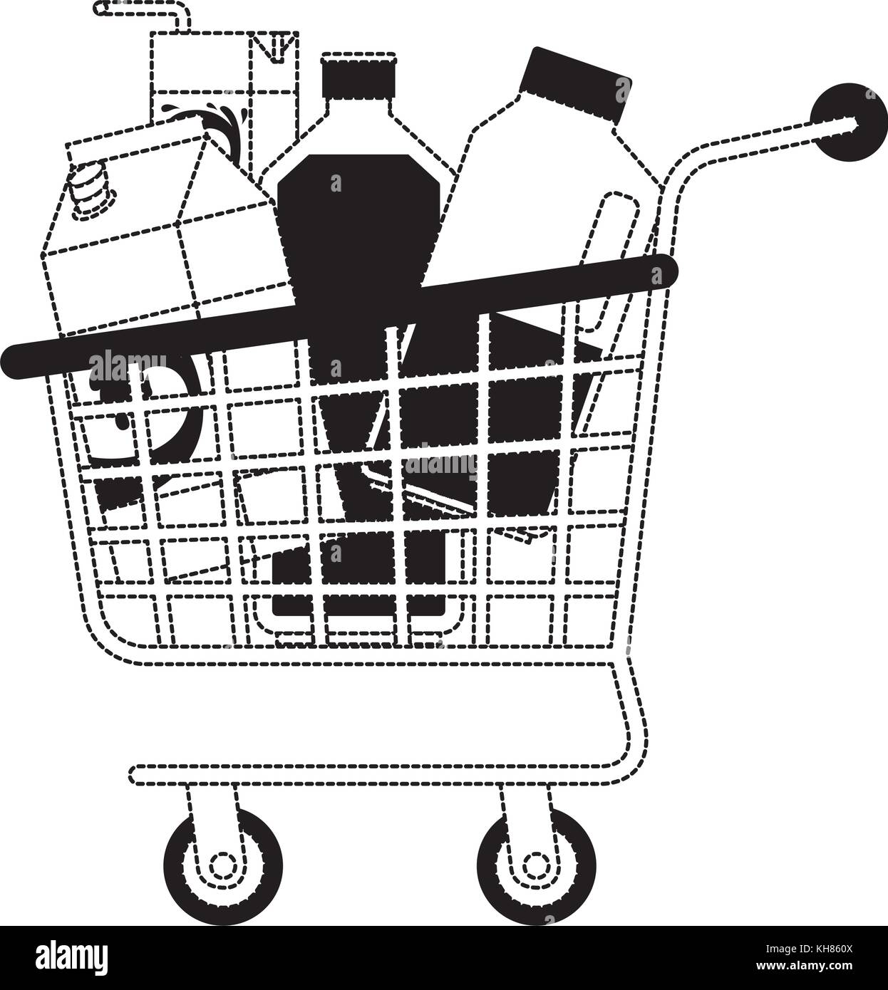 Water cart Stock Vector Images - Alamy