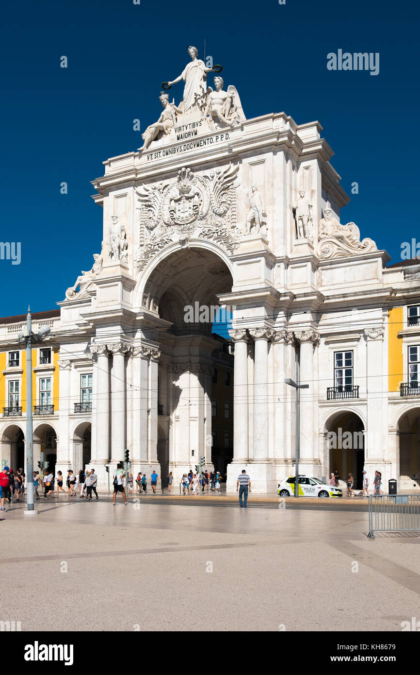 Arco da rua augusta lisbon hi-res stock photography and images - Alamy