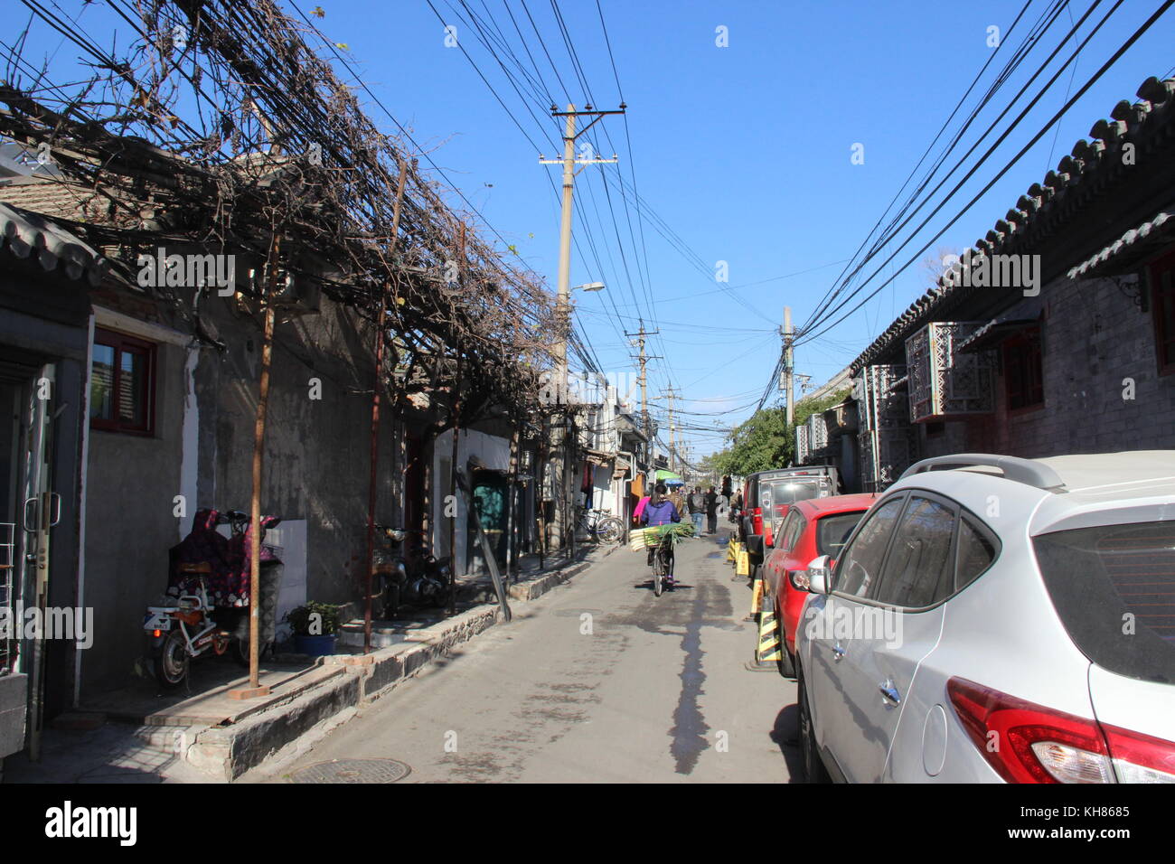 Roofs beijing china hutong hi-res stock photography and images - Alamy