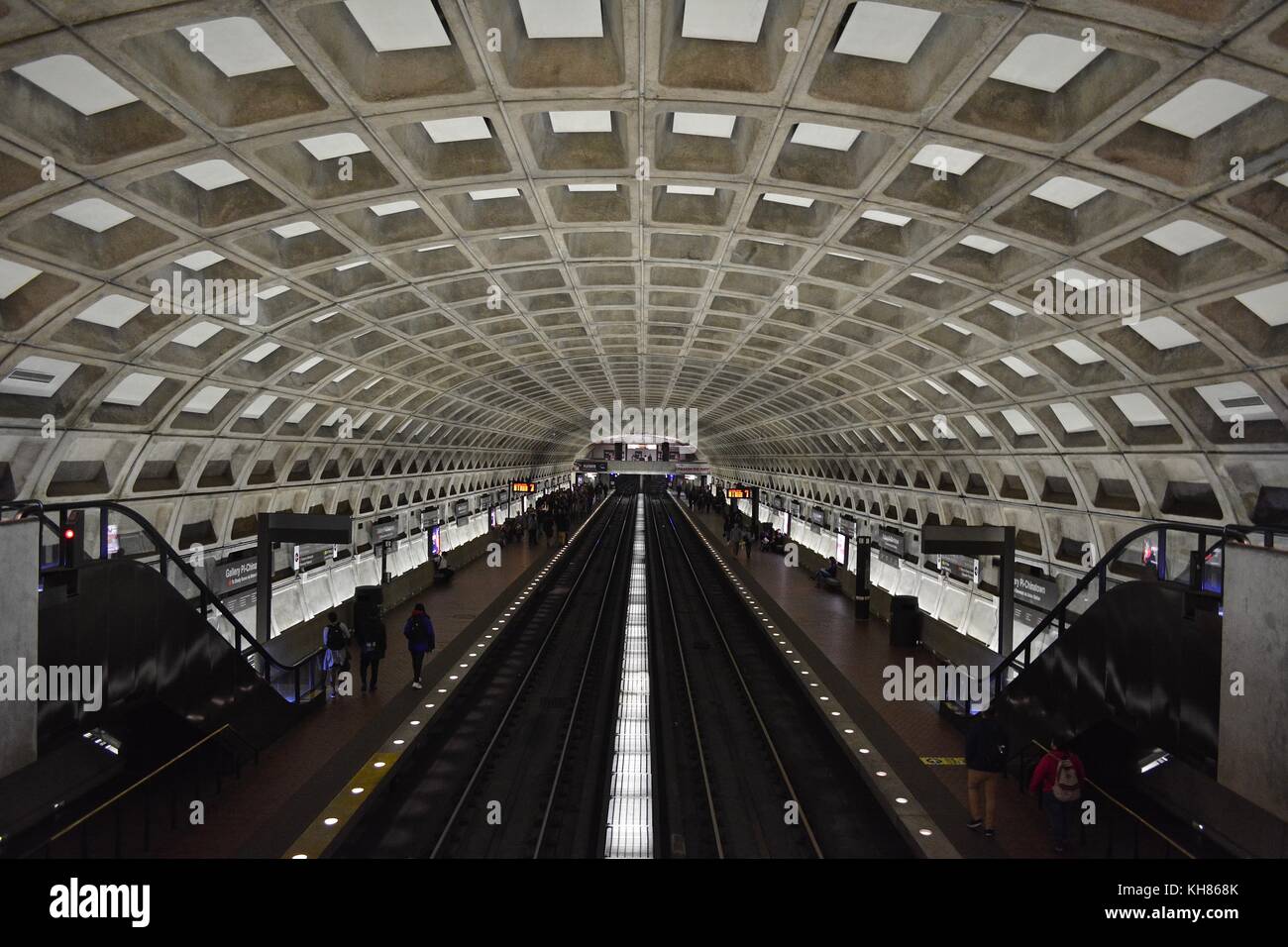 The iconic Union Station train terminal and subway station along the ...