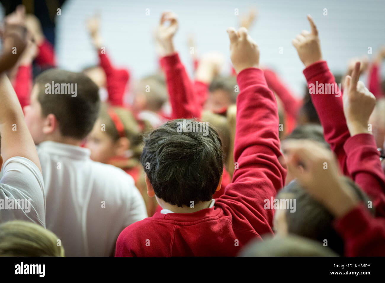School Uniforms Assembly High Resolution Stock Photography and Images ...