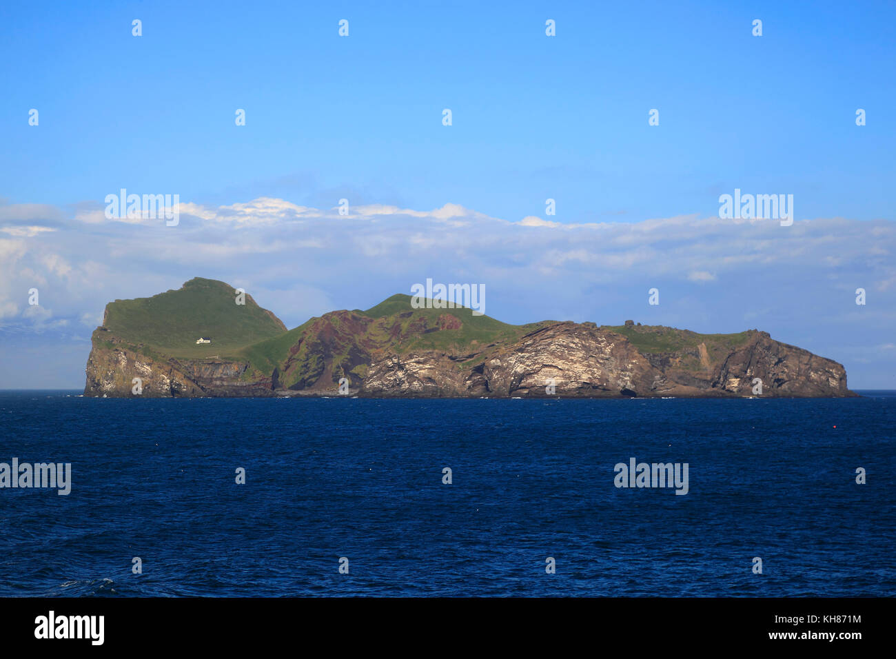 Iceland, Vestment islands. Ellidaey island Stock Photo - Alamy
