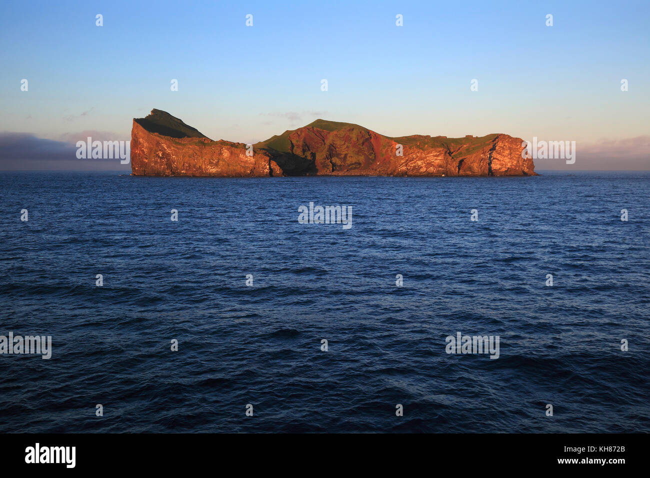 Iceland, Vestment islands. Ellidaey island Stock Photo - Alamy