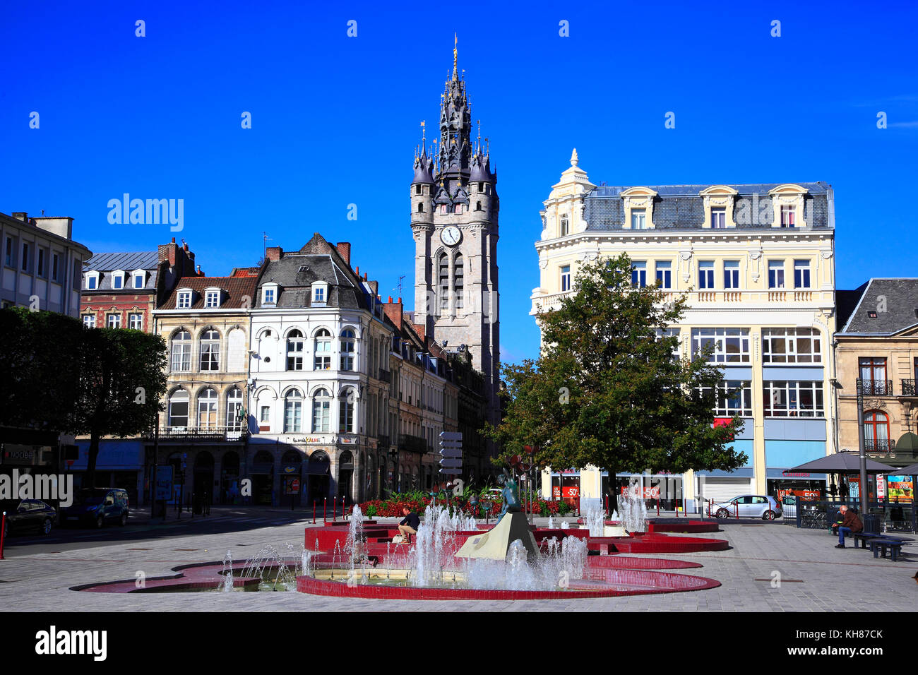 France. Douai. Town hall Stock Photo - Alamy